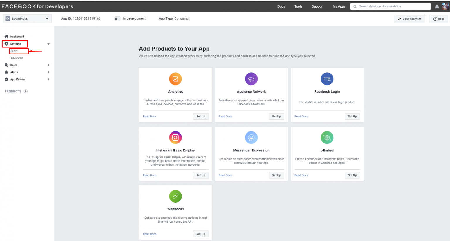 How to create Facebook App and get App ID and secret? - WPBrigade